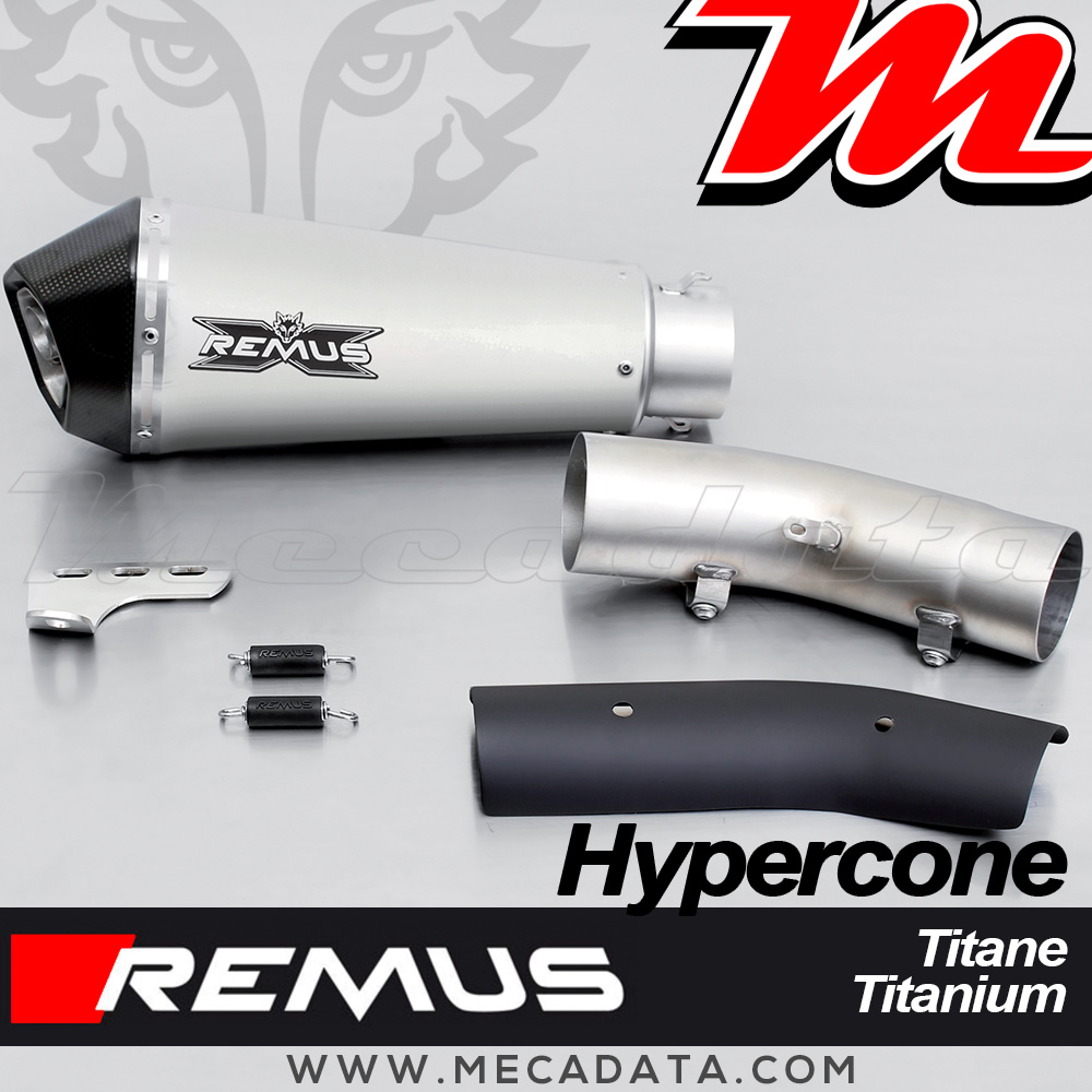 2011+ Ducati Diavel Remus Hypercone SPORT Titanium Catless Exhaust ...